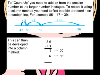 Counting Up To Subtract | PPT