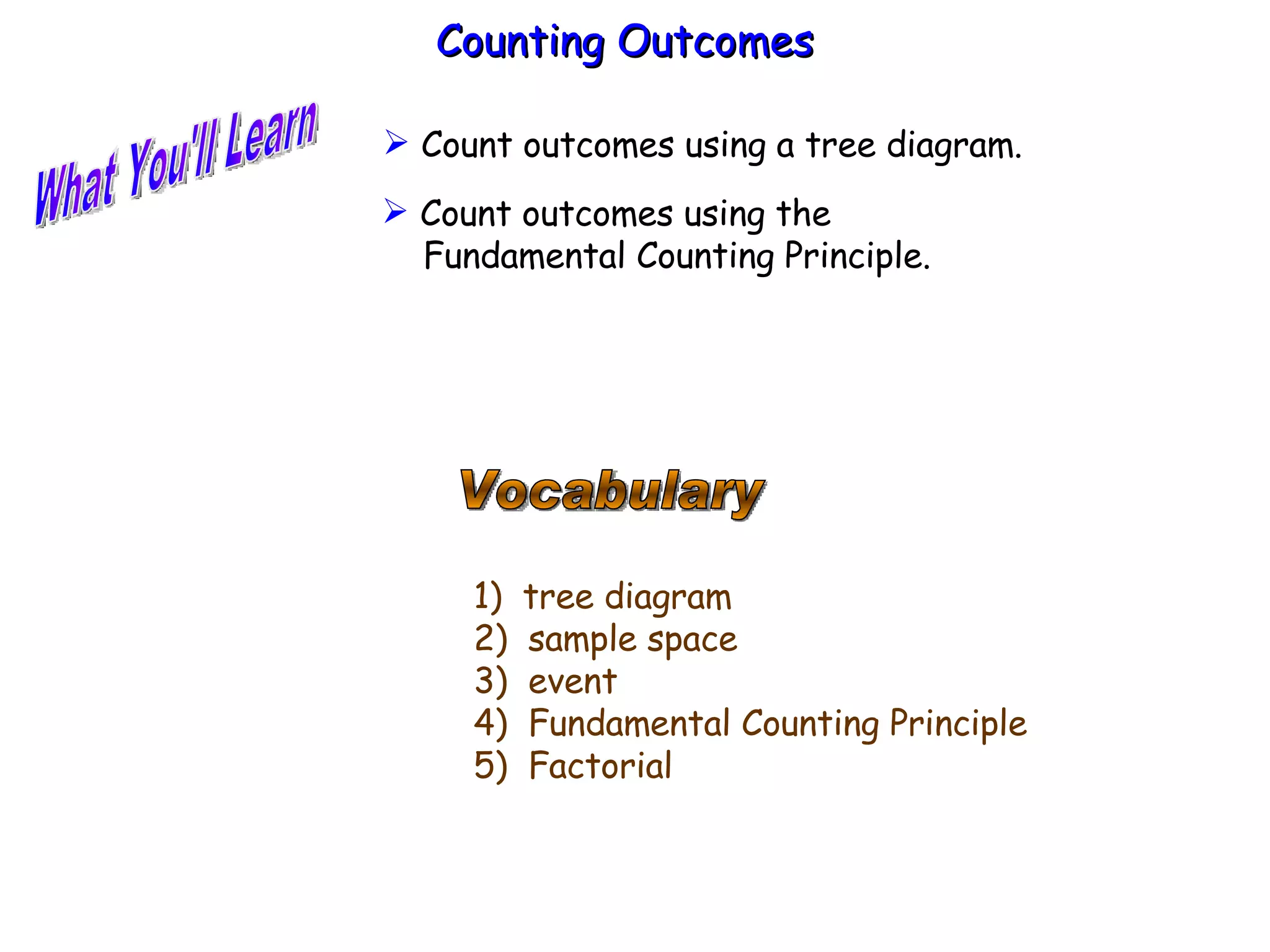 Counting | PPT