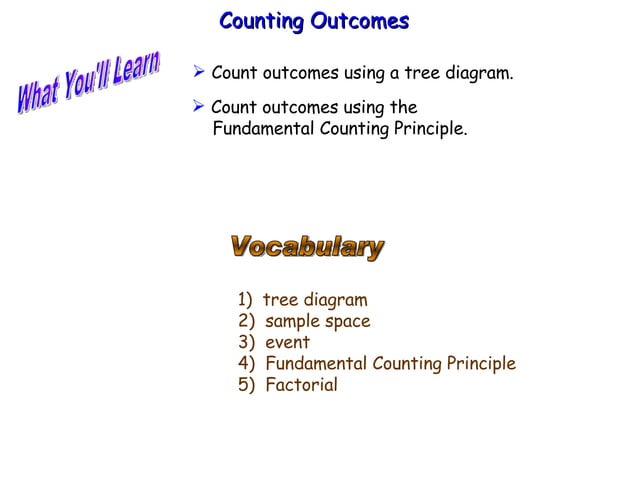 Counting | PPT