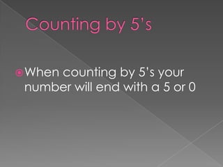 Counting, addition, | PPTX