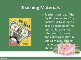 Counting and working with money | PPTX