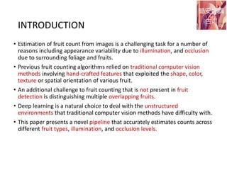 Counting apples and oranges with deep learning | PDF