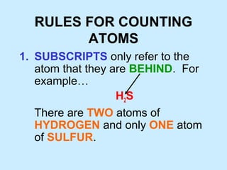 Counting Atoms | PPT