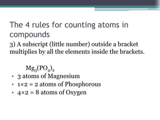 Counting atoms | PPT