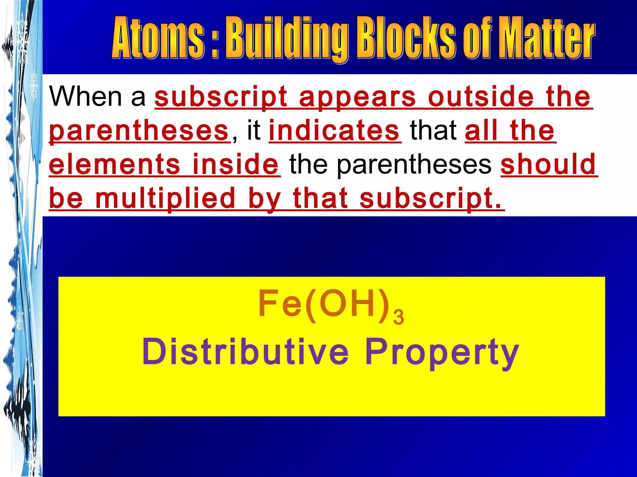 Counting Atoms | PPT