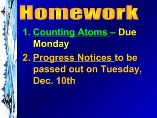 Counting Atoms | PPT