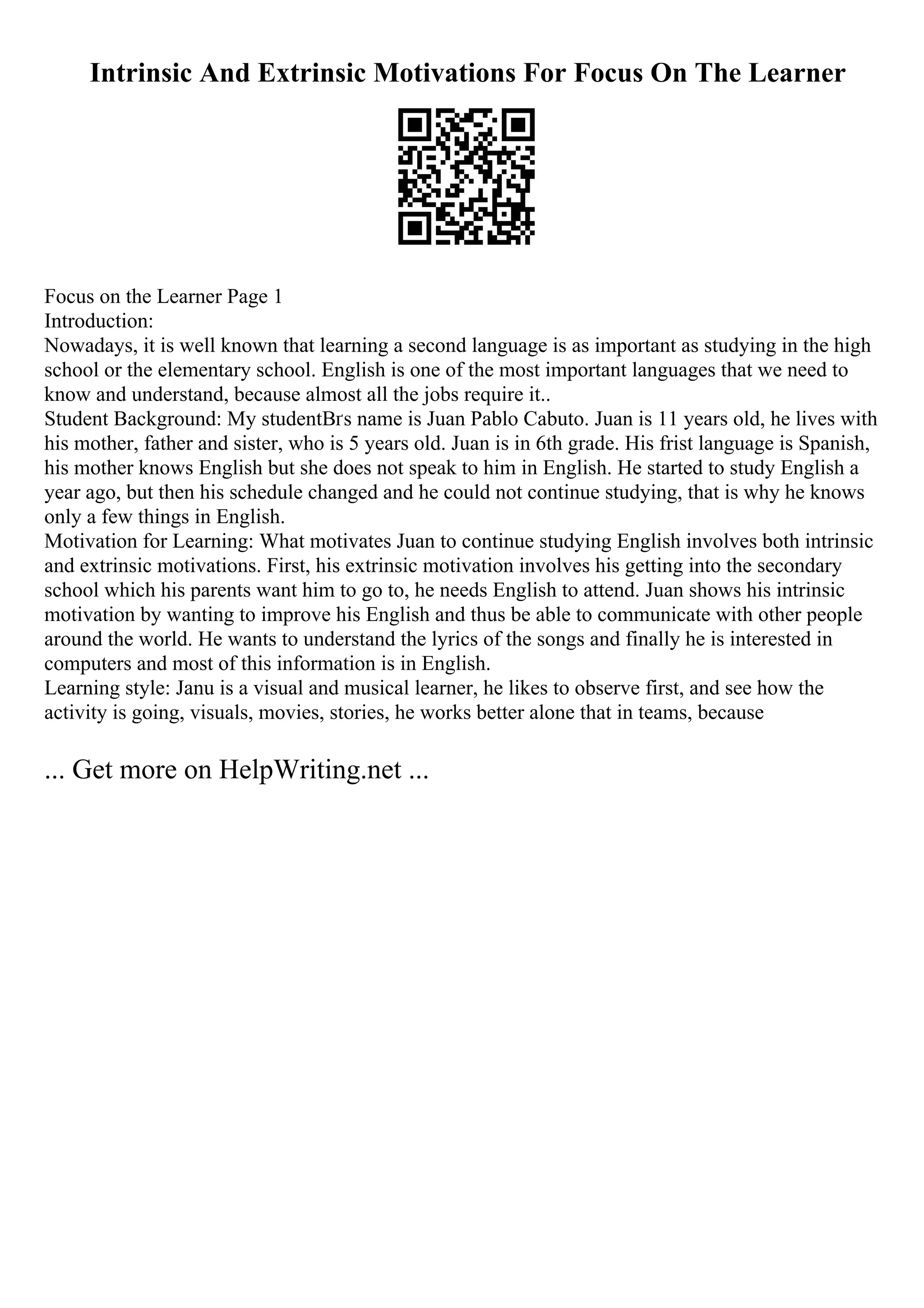 Counting By 7S Essay | PDF