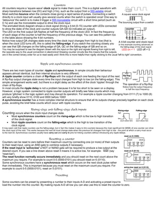 Counting circuits | PDF | Chemistry | Science