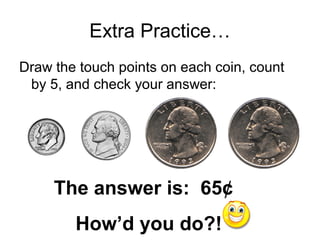 Counting coins touch_point_intro | PPT