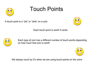 Counting coins touch_point_intro | PPT