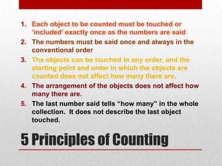 EA and AIEO Professional Learning: Counting collections | PPT