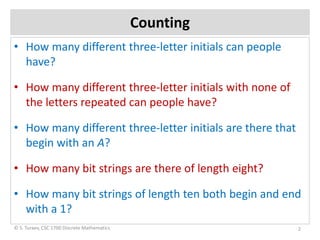Counting i (slides) | PPT