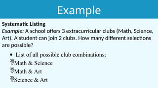 Counting Methods and Technique.pptxDFDFDFDFDFDSFS | PPT