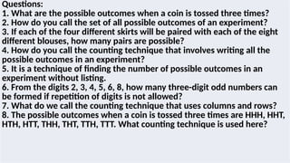 Counting Methods and Technique.pptxDFDFDFDFDFDSFS | PPT