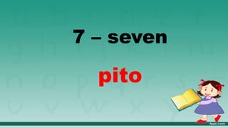 Counting numbers from 1- 10 | PPTX