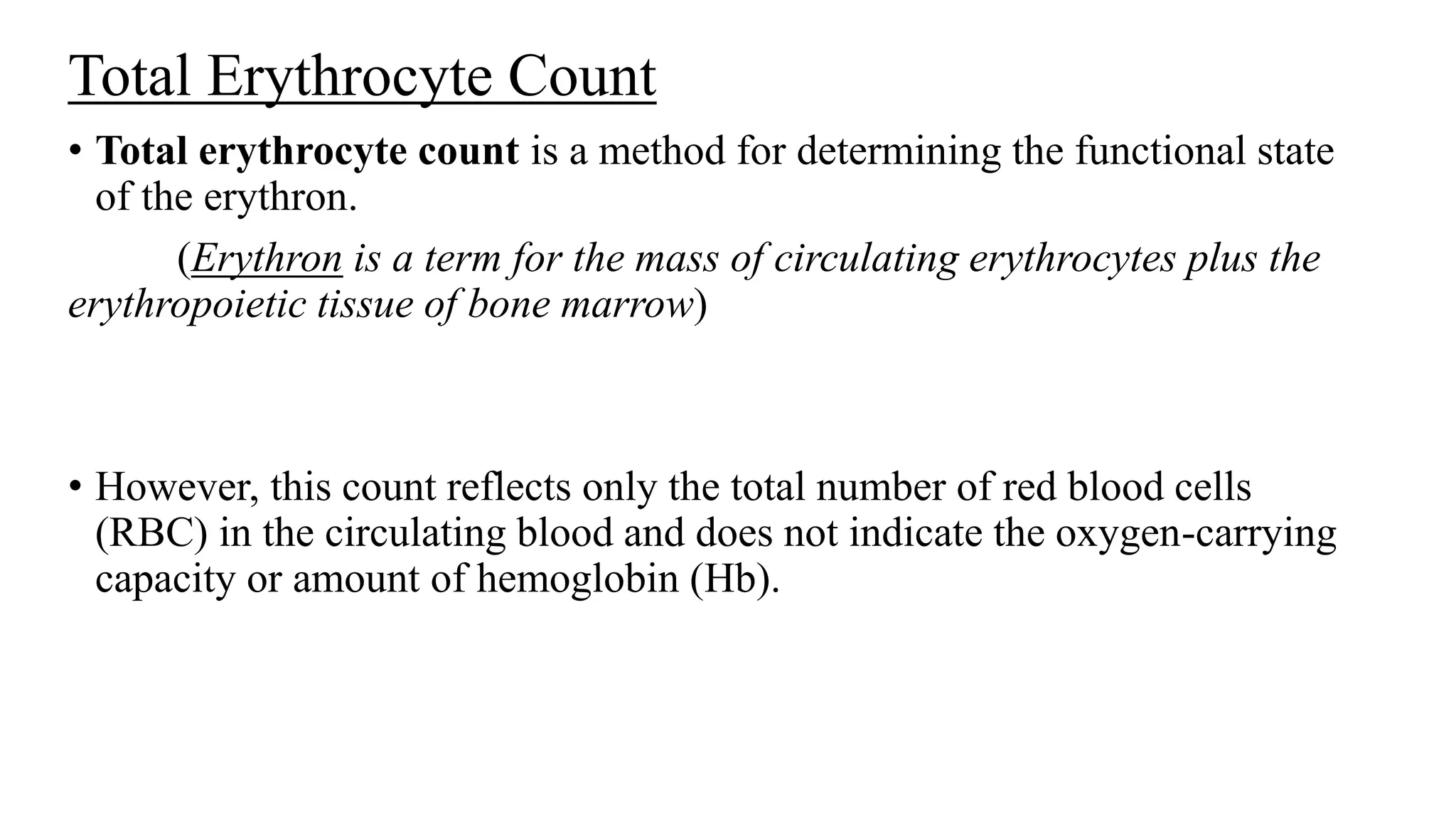 Counting of rbc and wbc | PPTX