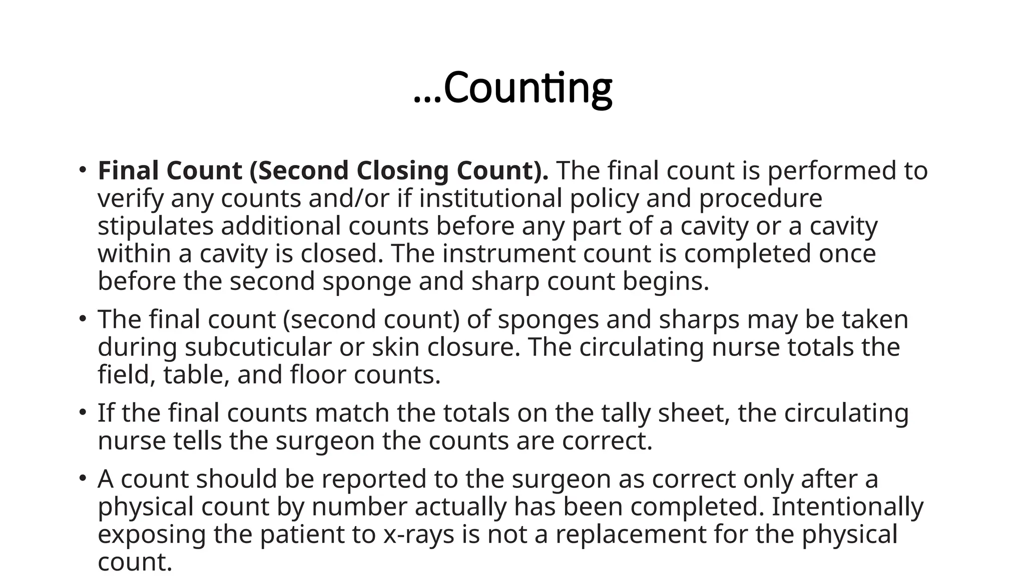 Counting of Sponges, Instruments and Sharps.pptx