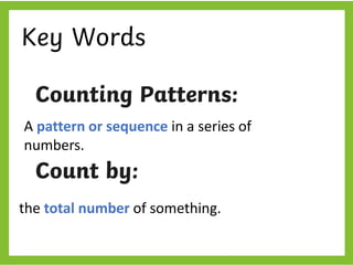 Counting Patterns with 3-Digit Numbers | PPTX