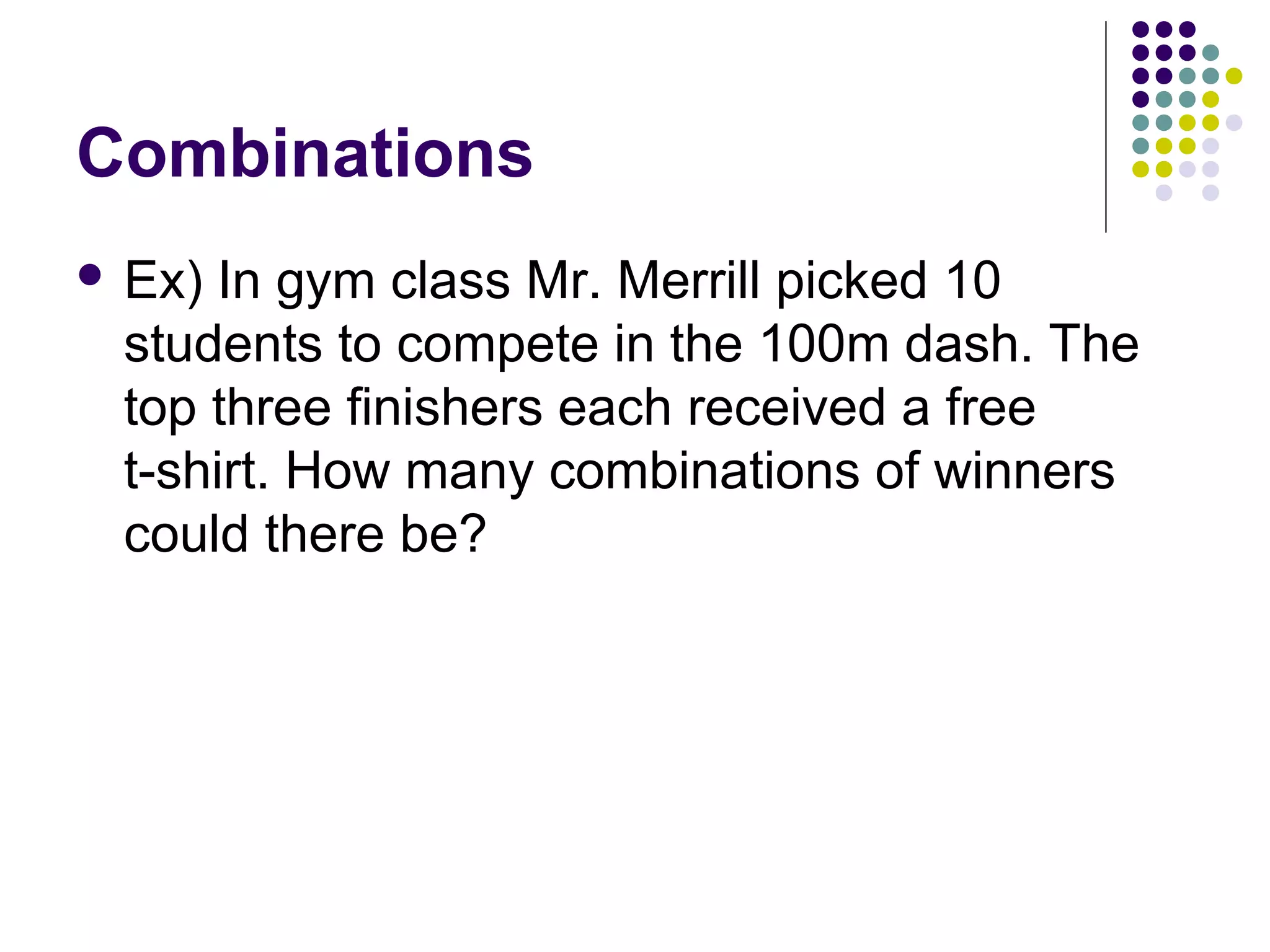 Counting Permutations Combinations Ppt 7770