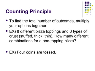 Counting permutations combinations | PPT