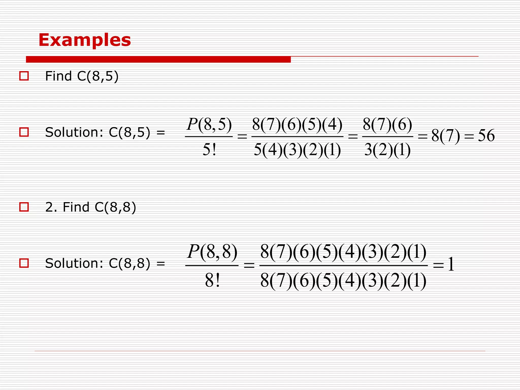 Counting, pigeonhole, permuntation, Permutations and Combination ,Binomial Theorems | PPTX