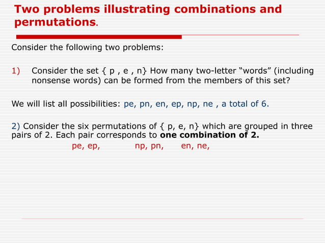 Counting, pigeonhole, permuntation, Permutations and Combination ,Binomial Theorems | PPTX
