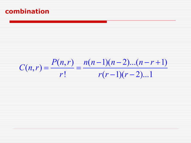 Counting, pigeonhole, permuntation, Permutations and Combination ,Binomial Theorems | PPTX