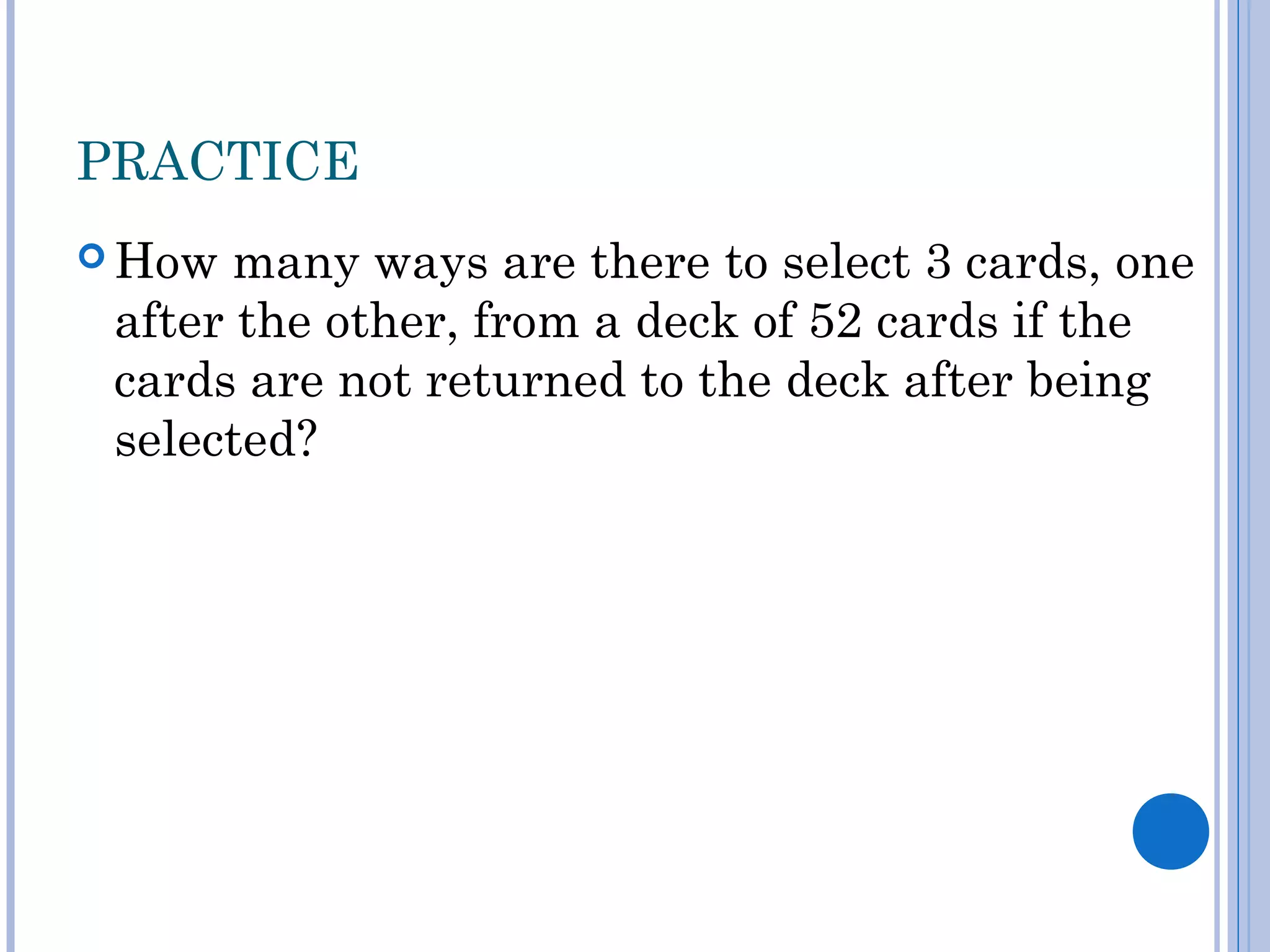 The Fundamental Counting Principle | PPT