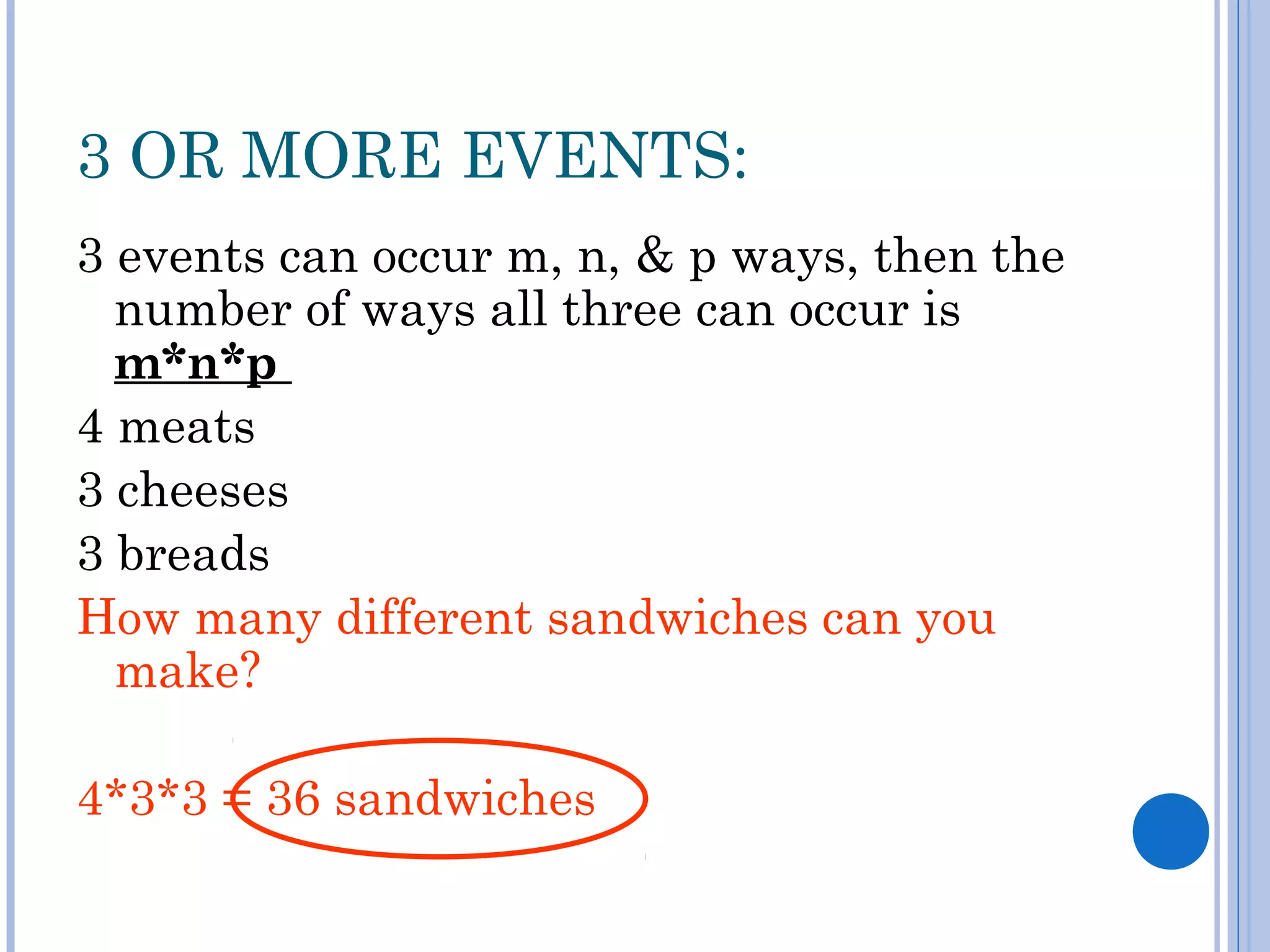 The Fundamental Counting Principle | PPT