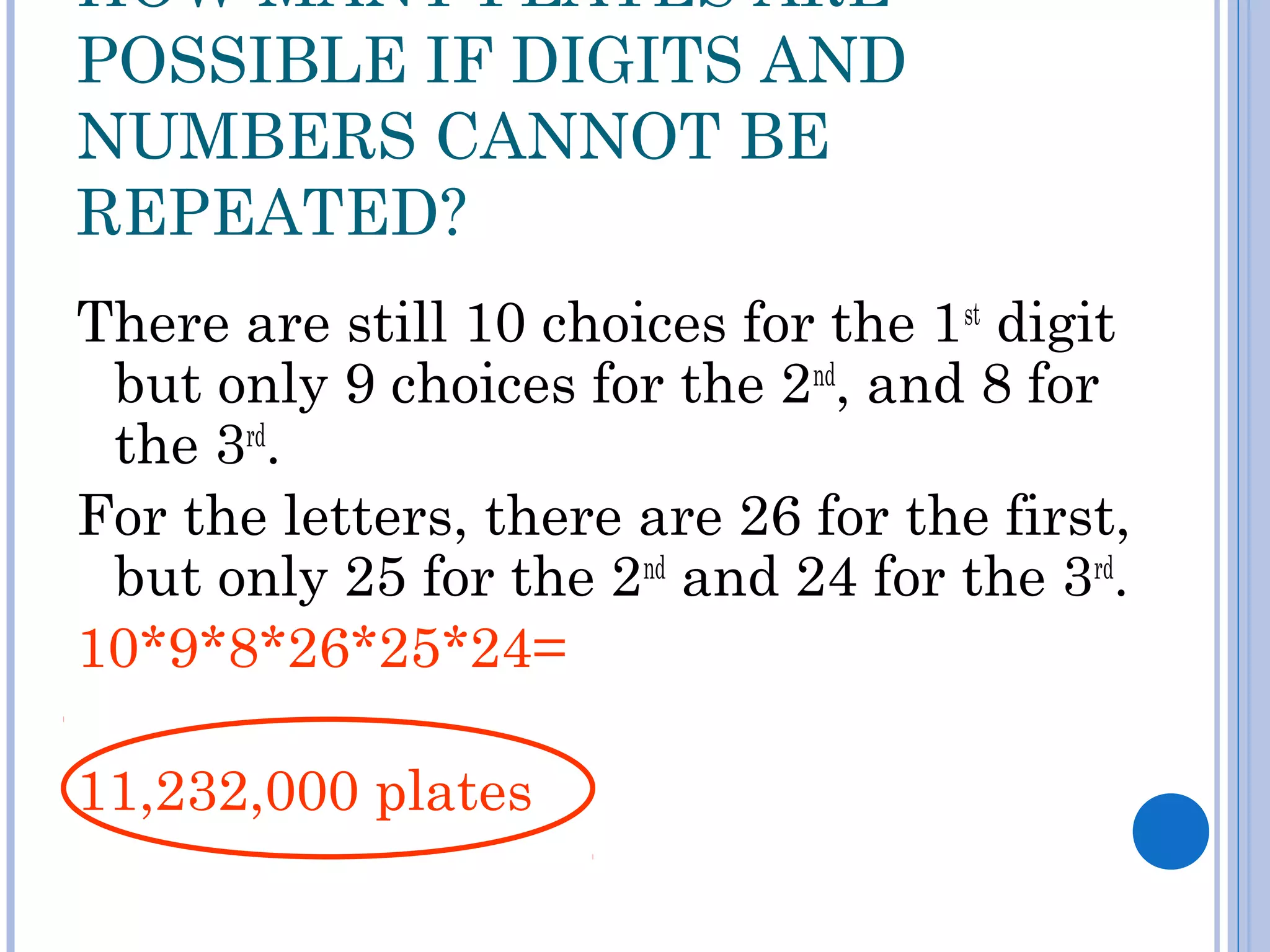 The Fundamental Counting Principle | PPT
