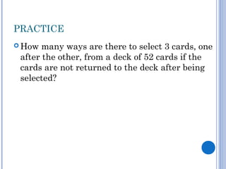 The Fundamental Counting Principle | PPT