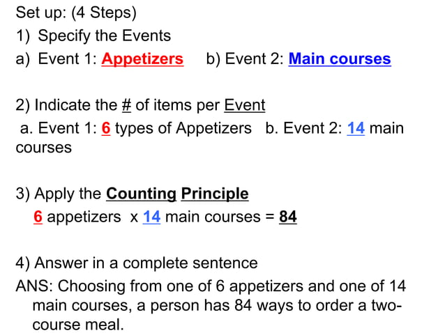 Fundamental Counting Principle Q3 Week 1 | PPT | Style & Fashion
