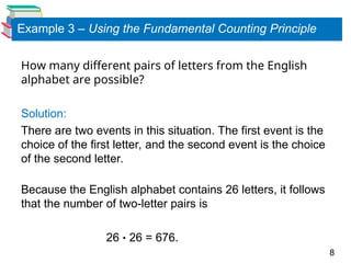 counting principles (permutation combination).ppt | Games and Puzzles | Hobbies & Interests