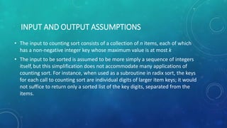 Counting sort | PPTX