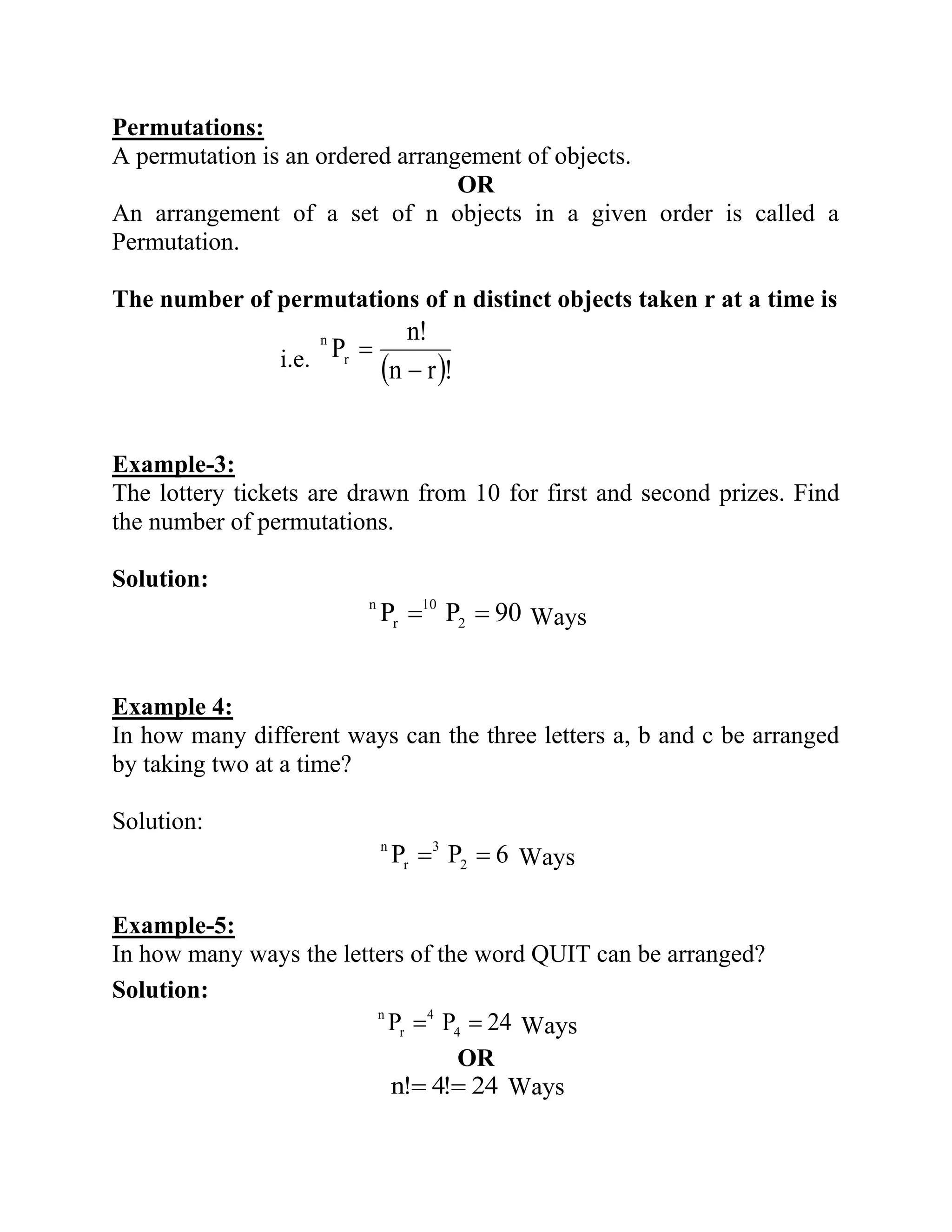 Counting technique | PDF