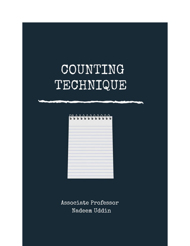 Counting technique | PDF