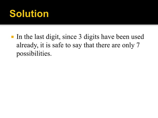 Basics of Counting Techniques | PPTX