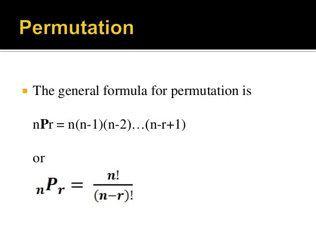 Basics of Counting Techniques