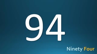 Counting to 100 | PPTX