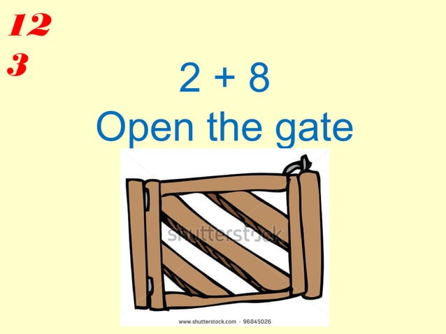 Counting using the numicon with numbers | PPT