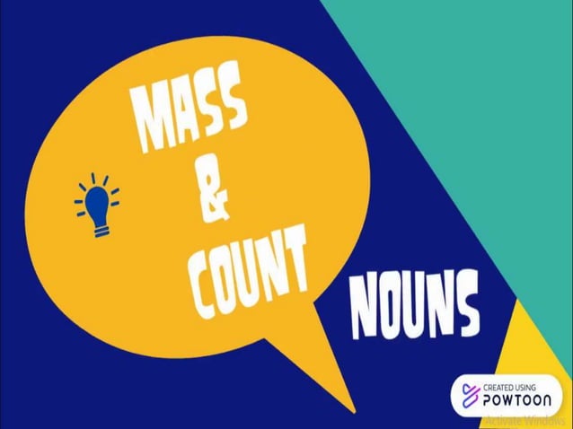 count noun and mass noun- | PPTX