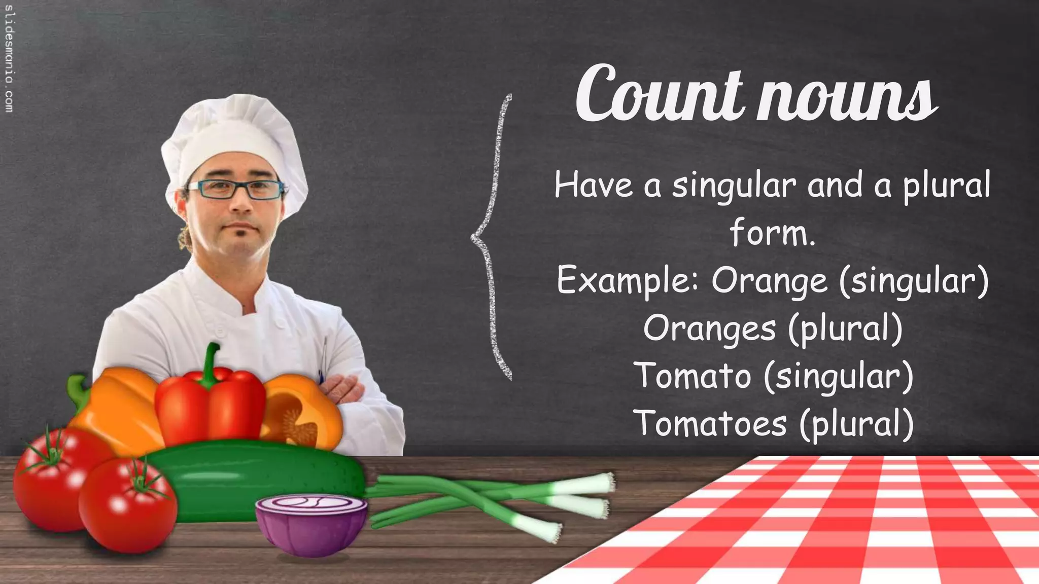 COUNTABLE FOOD THERE IS AND THERE ARE | PPTX