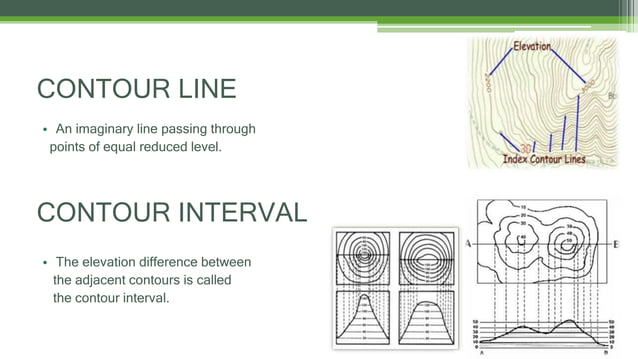 Contouring in "Survey & Levelling". | PPTX