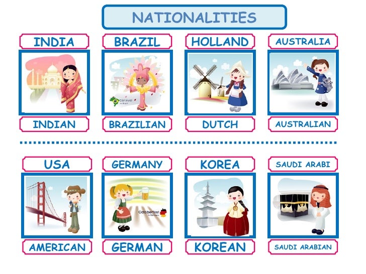 Nationalities
