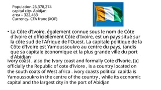 countries and culture in the french-speaking world | PPTX