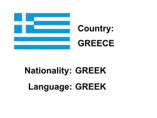 Countries And Nationalities | PPS