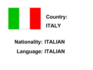 Countries And Nationalities | PPS