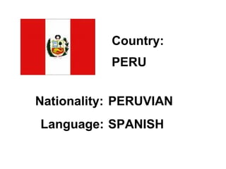Countries And Nationalities | PPS