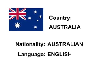 Countries And Nationalities | PPS