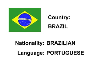 Countries And Nationalities | PPS